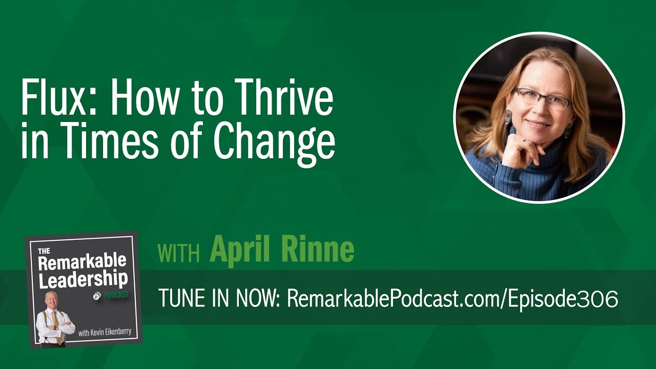 Flux: How to Thrive in Times of change with April Rinne - YouTube