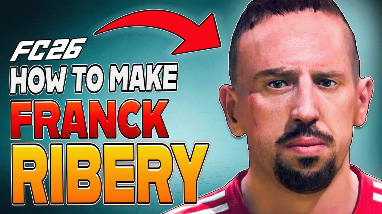 How to Make FRANCK RIBERY in EA FC 26 - YouTube