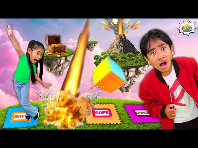 Ryan Defeats Giant Board Game Challenge with Ry-Squad Member, Zaidee ...