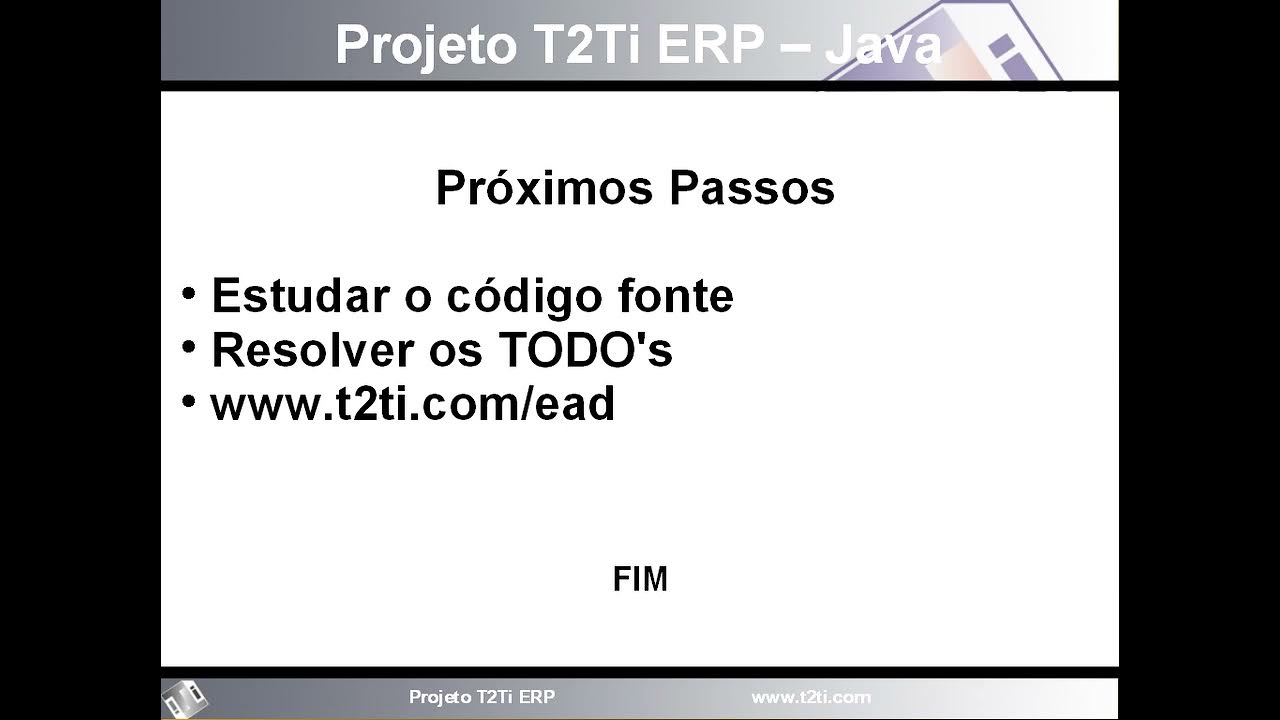 T2Ti ERP - Java - Estoque - Video Aula 17 - Conclusão - YouTube