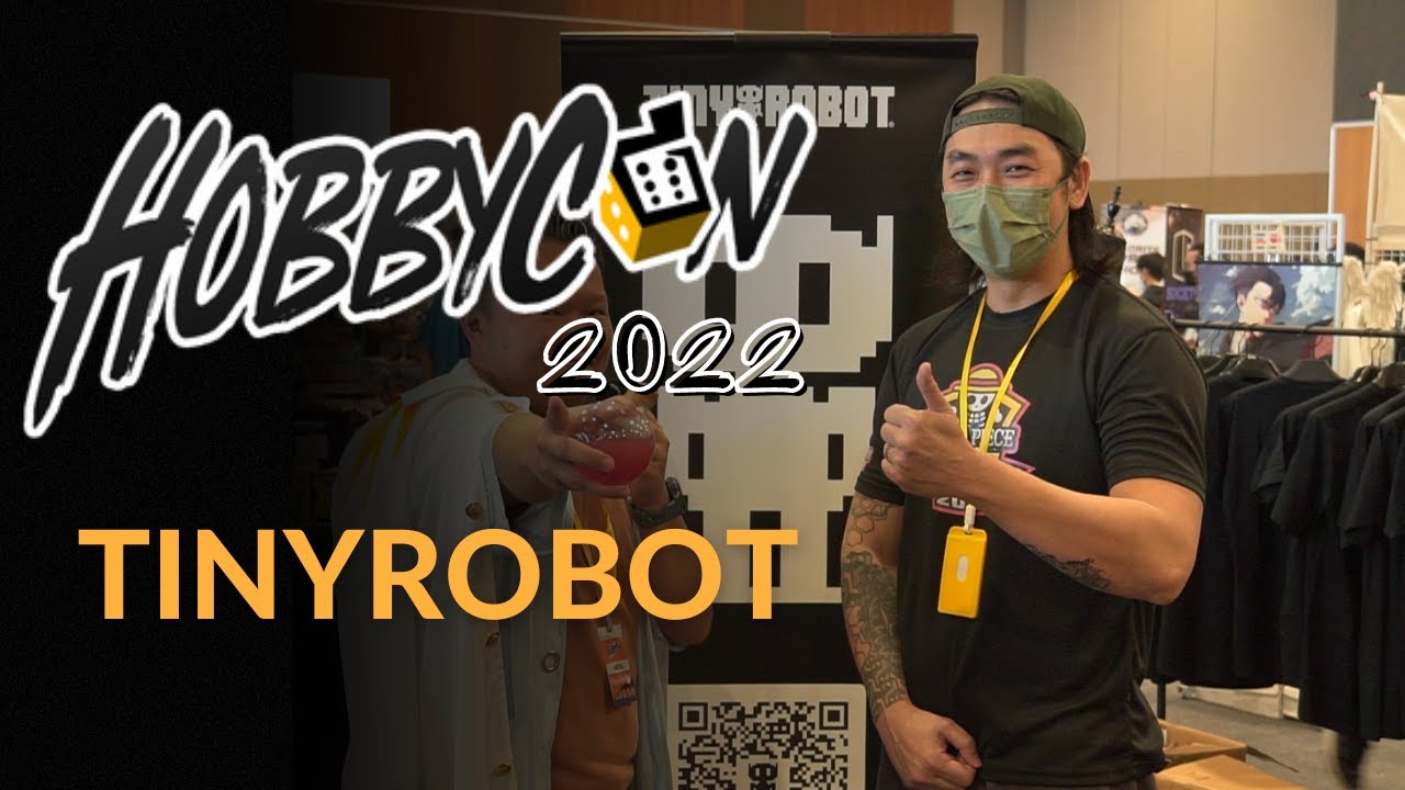 East Malaysia's largest game store | TinyRobot @HOBBYCON 2022 - YouTube