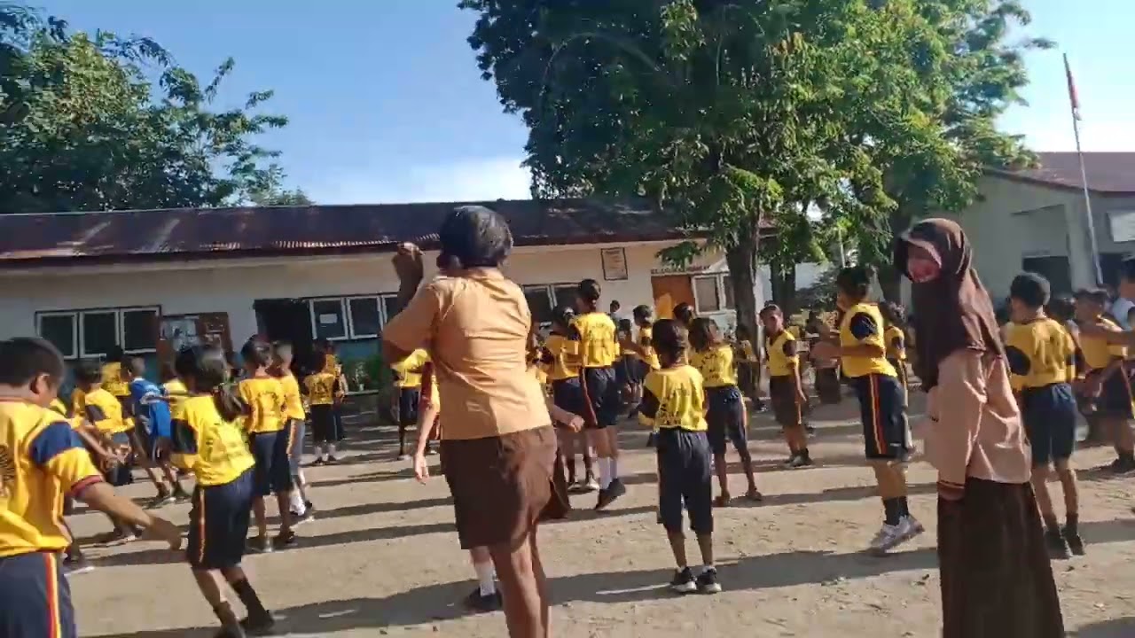 MELIHAT SECARA DEKAT..SENAM SEHAT SD INPRES 1 LEWOLEBA #senamsehat # ...