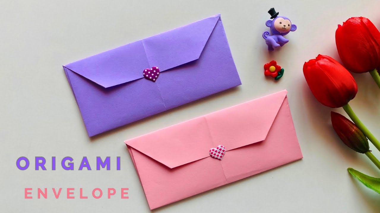 Origami Gift Envelope | Easy Gift Envelope | Fun Origami Crafts - YouTube