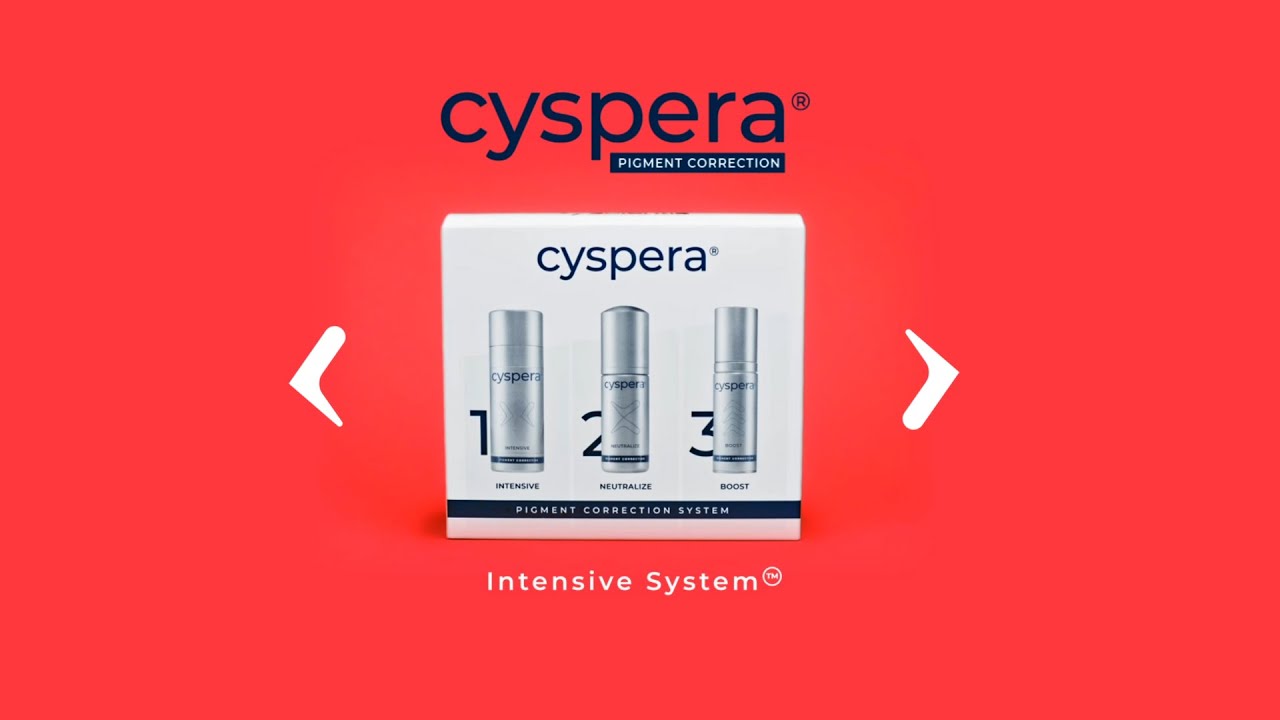 Cyspera Intensive Pigment Correction System - YouTube