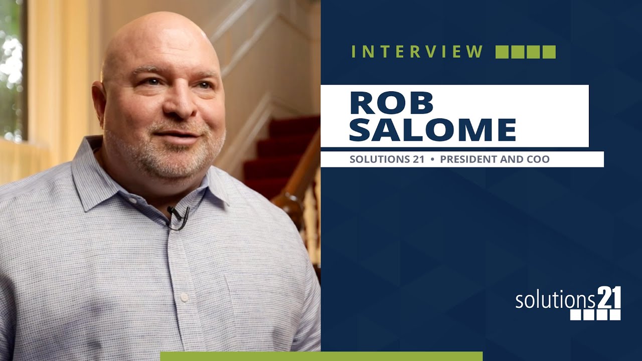 Solutions 21 | Rob Salome Interview - YouTube