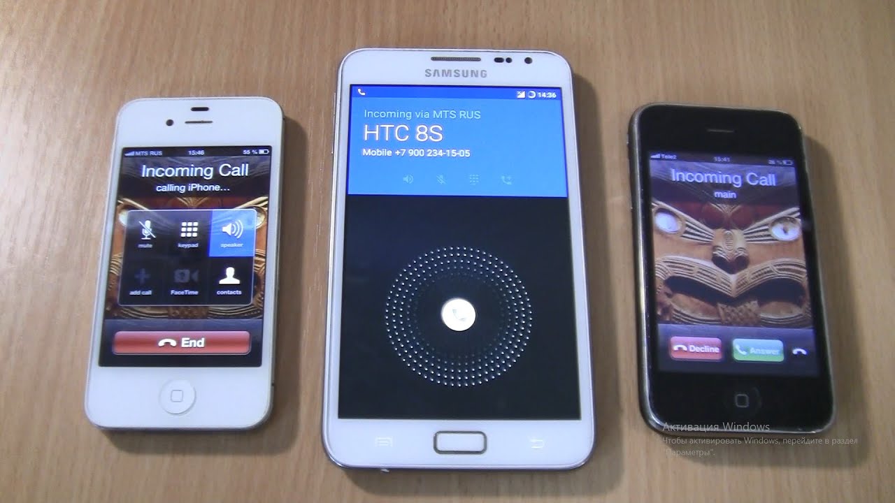 Incoming + Outgoing call at the Same Time Samsung Galaxy NOTE 1 ANDROID ...