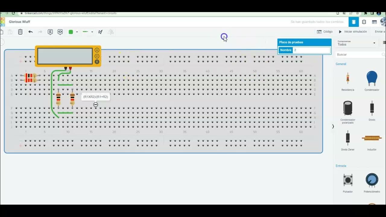 COMO CONECTAR RESISTENCIAS EN PARALELO EN UN PROTOBOARD - YouTube