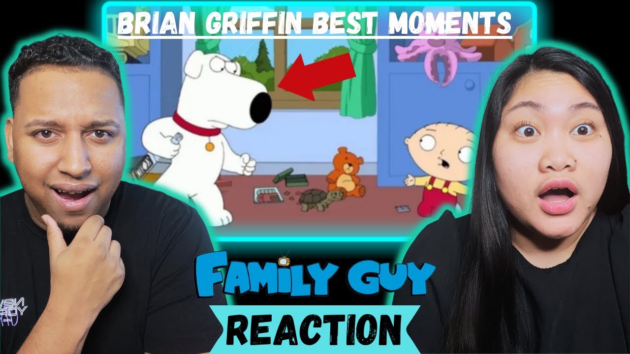 Family Guy - Brian Griffin Best Moments | Couple Reacts - YouTube