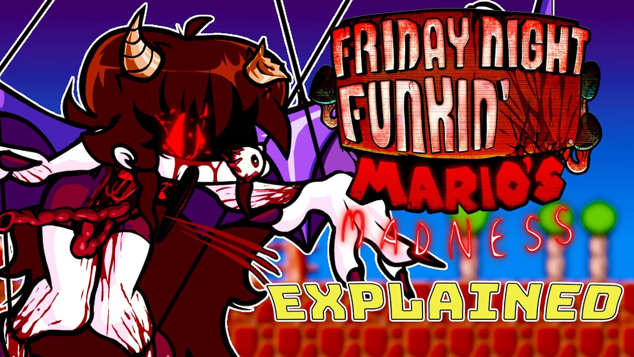 Mario's Madness V2 Mod Explained In Fnf (mario 85', Mx, Mario Exe