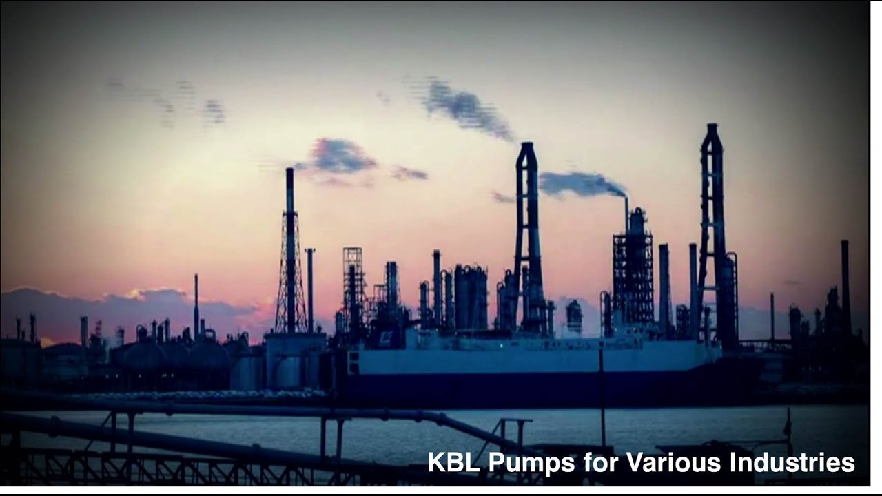 KBL Pumps for Various Industries - YouTube
