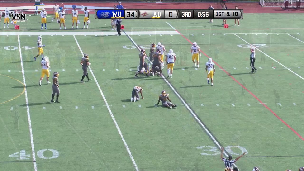 September 28, 2019 Football vs Widener University - YouTube