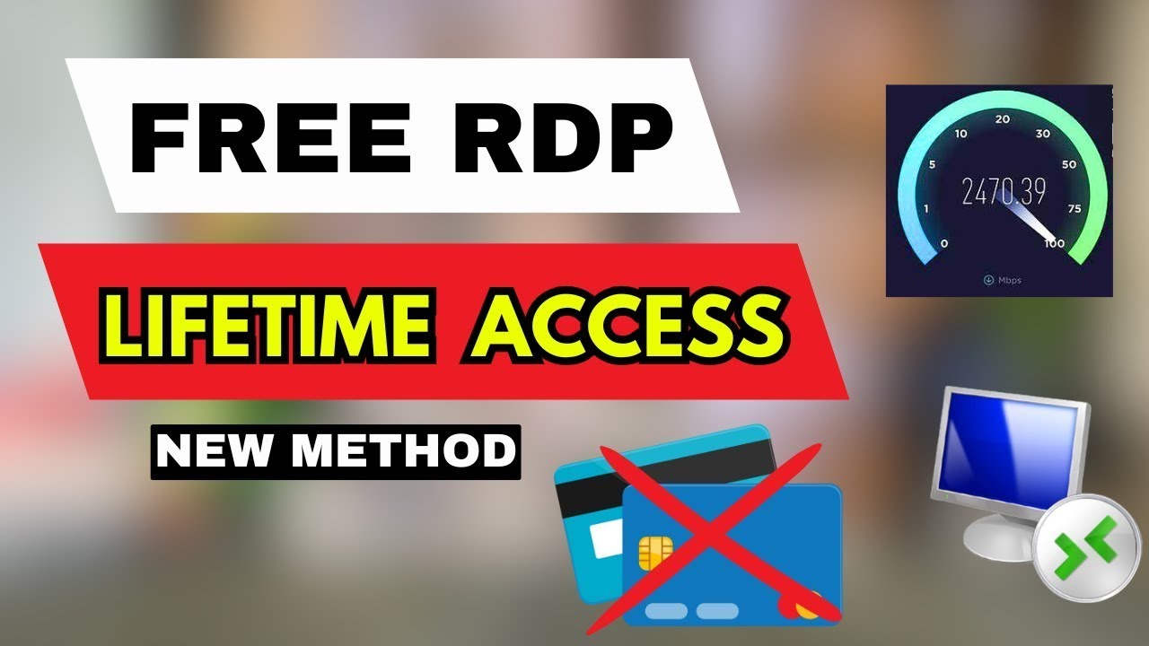 🔥Get Free RDP for Lifetime | 100% Working Method - YouTube