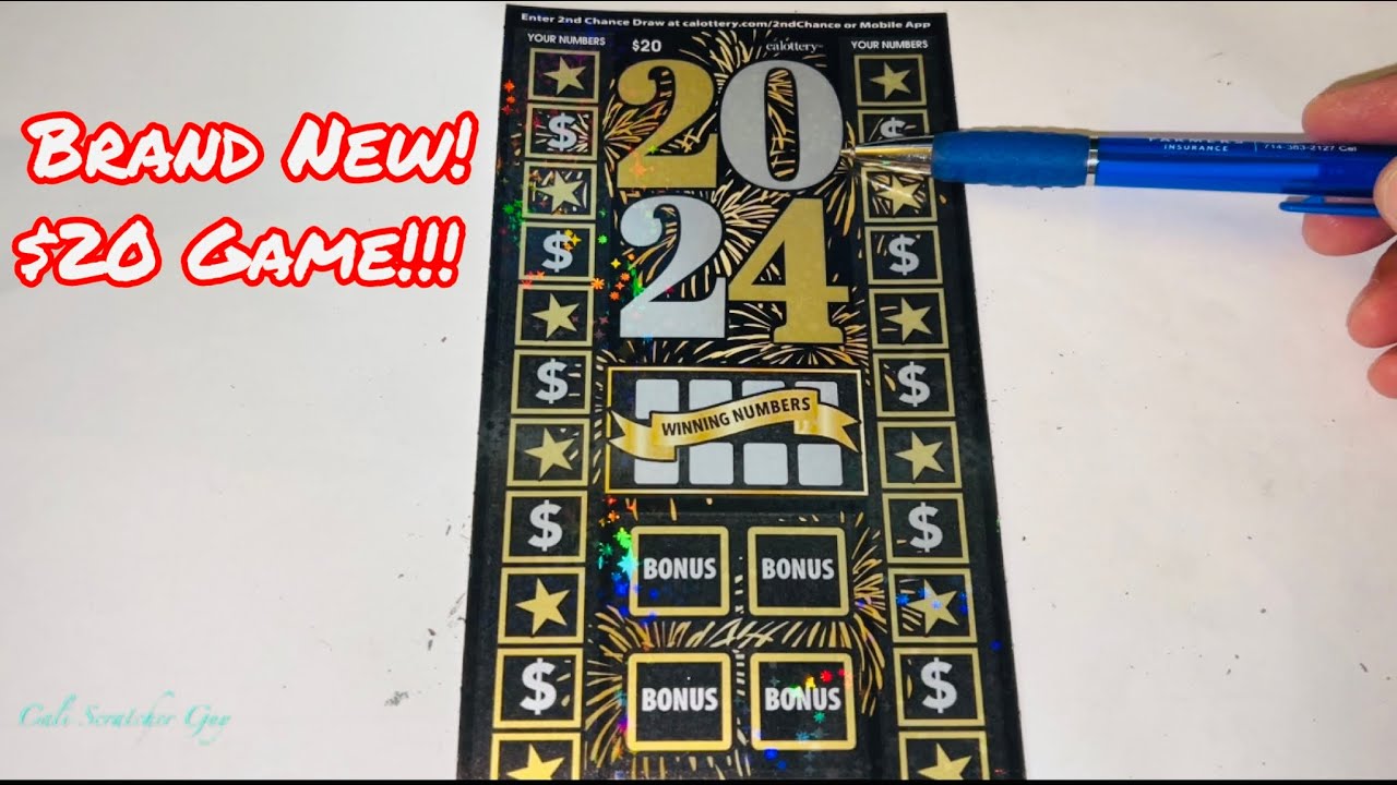 TRYING OUT BRAND NEW $20 (2024) CALIFORNIA LOTTERY SCRATCHERS SCRATCH ...