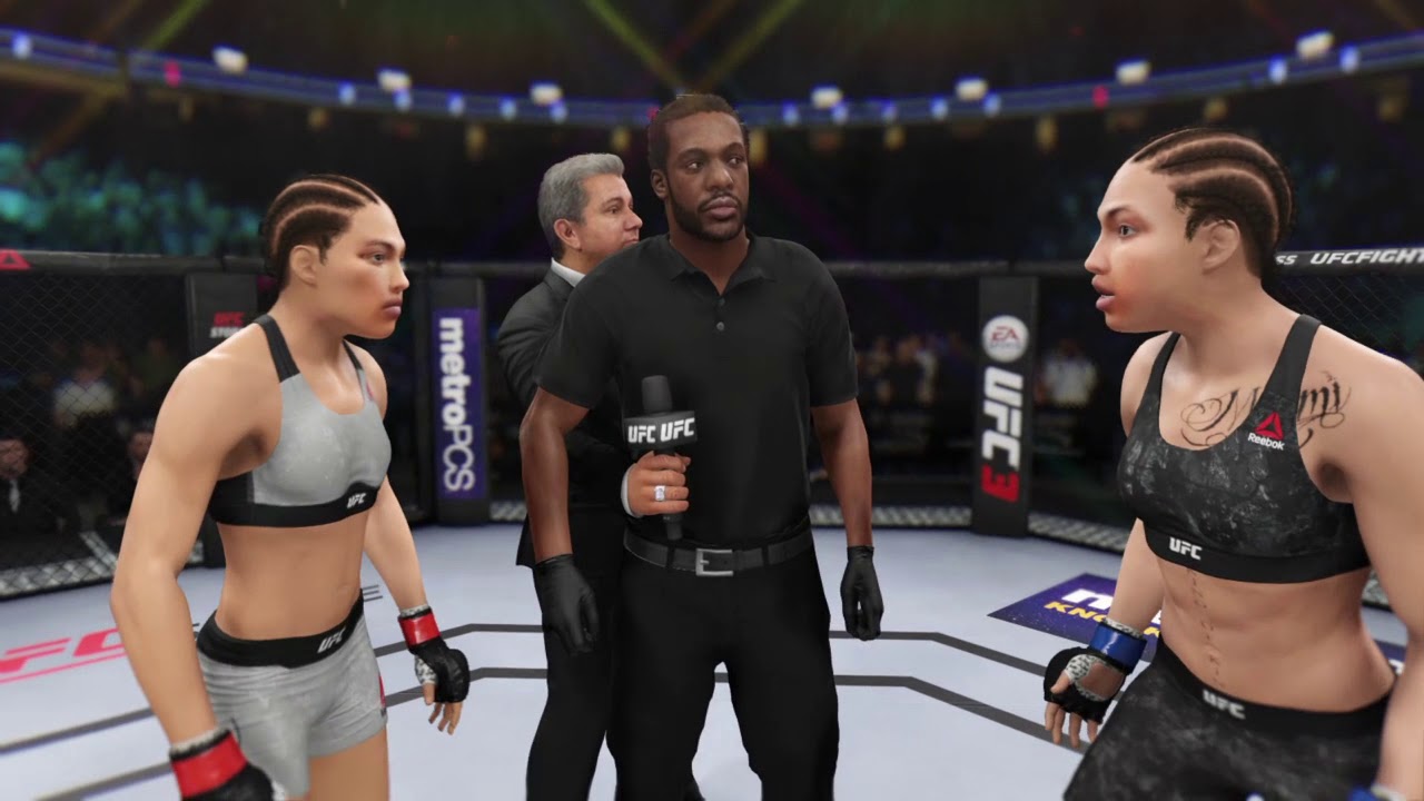 UFC 3 Delianna Urena vs Aliany Garcia - YouTube
