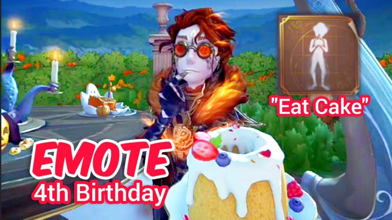 [EMOTE] 4th Birthday Lucky Guy "Eat Cake" but today is actually his 5th ...