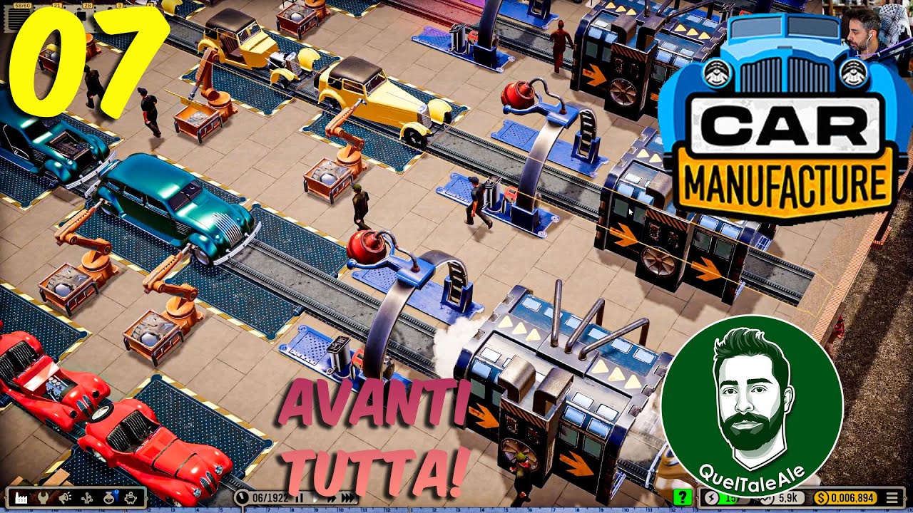 Car Manufacture - PRODUZIONE INTENSIVA - GAMEPLAY ITA - 07 - YouTube