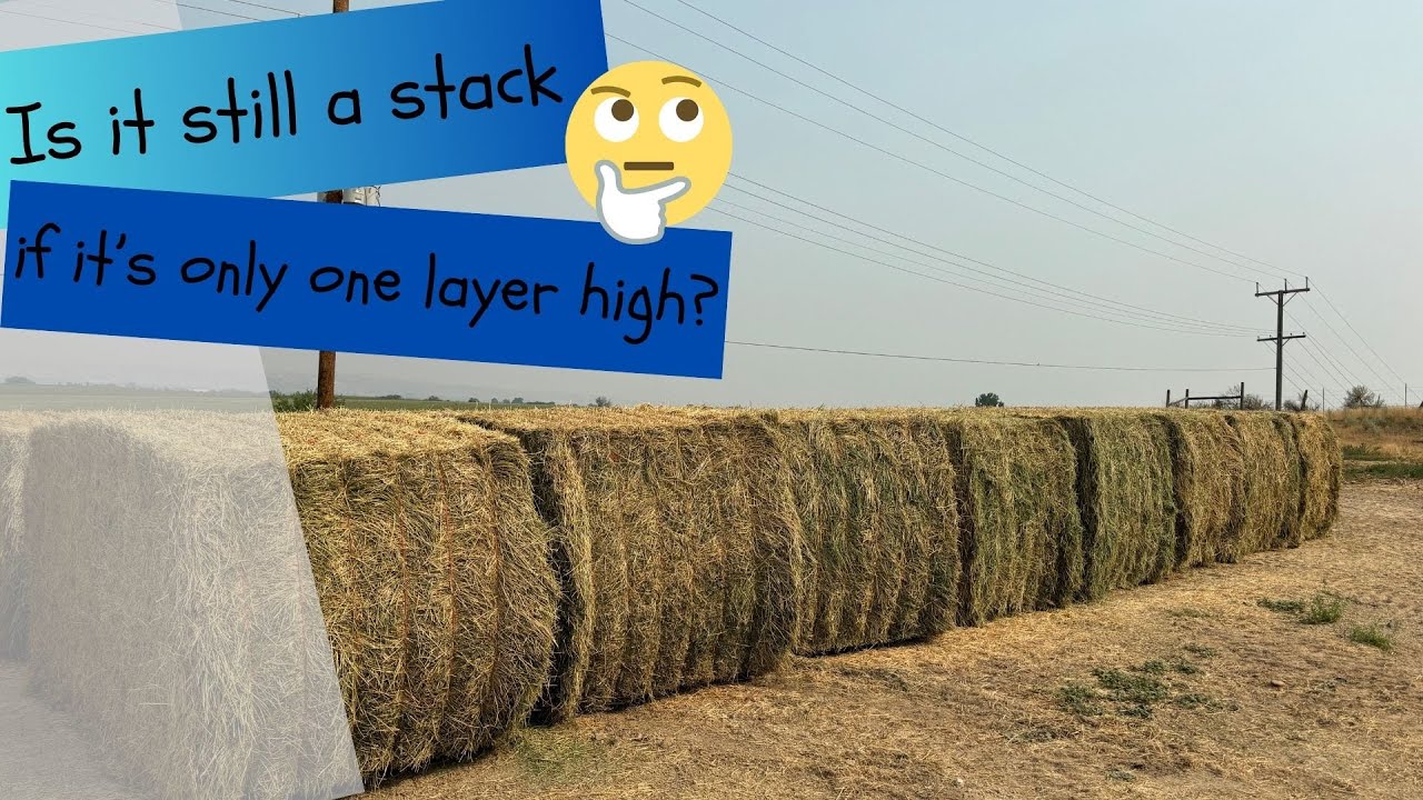 Not all hay stacks the same - YouTube