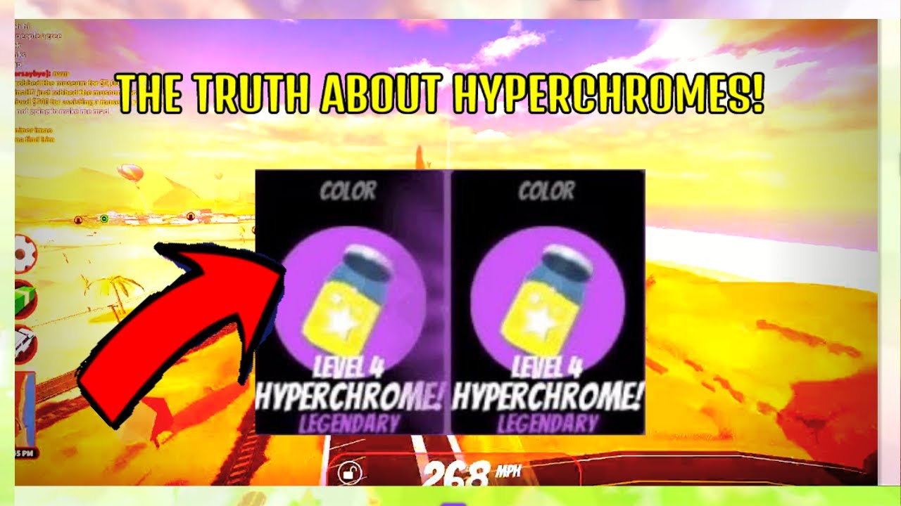 The Truth About The Hyperchrome In ROBLOX Jailbreak - Responding to a ...