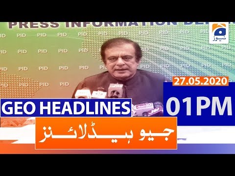 Geo Headlines 01 PM | 27th May 202