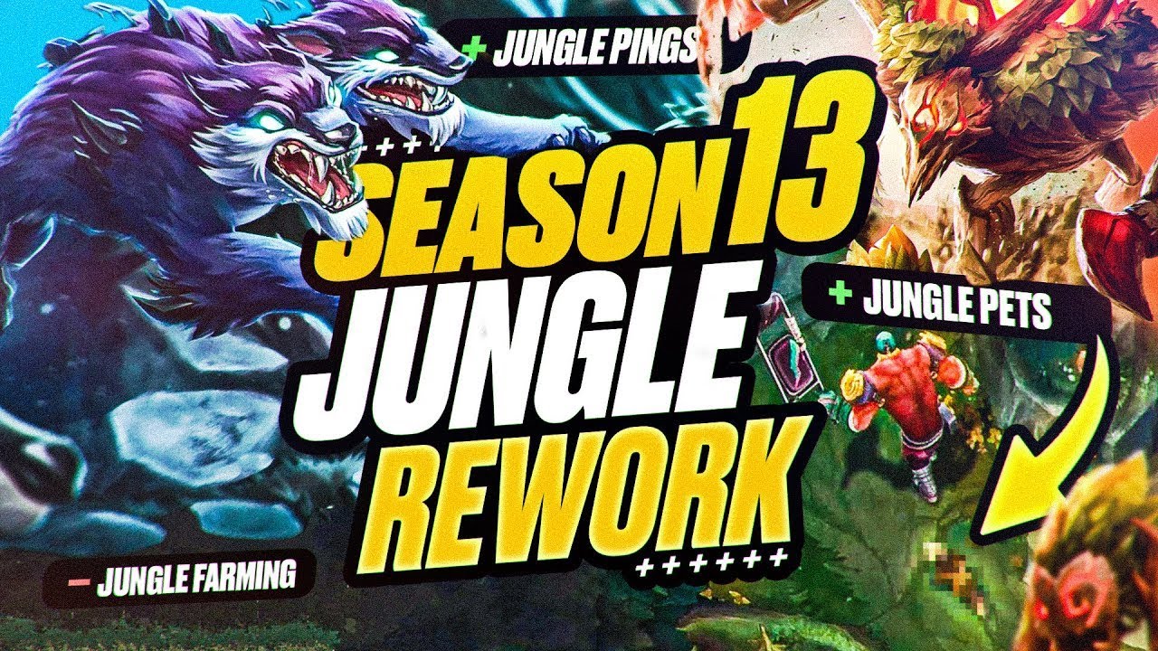 SEASON 13 JUNGLE REWORK LEAKED *NEW ITEMS PETS & CLEARS* - YouTube
