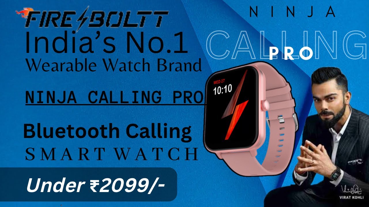 FIRE⚡️BOLTT🔥Ninja Calling Pro Unboxing & Review Under ₹2000 - YouTube