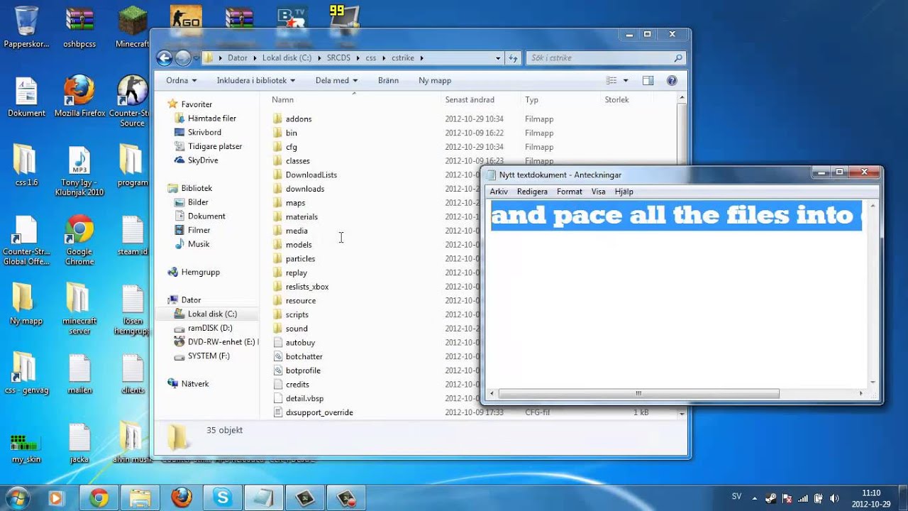how to fix mani_admin_plugin 2012-10-29 server crash FIX! - YouTube