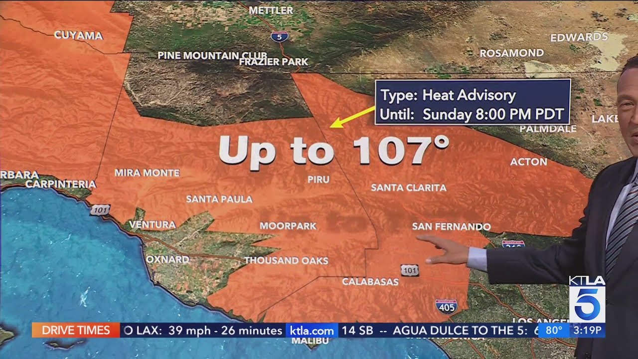 More Extreme Heat In The Forecast For Southern California Youtube