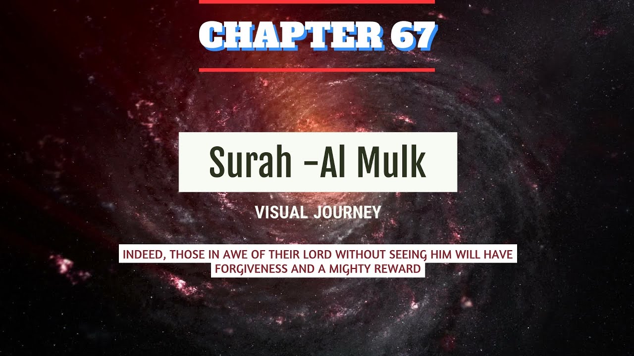 Visual Journey Through Surah Al Mulk with English Translation quran ...