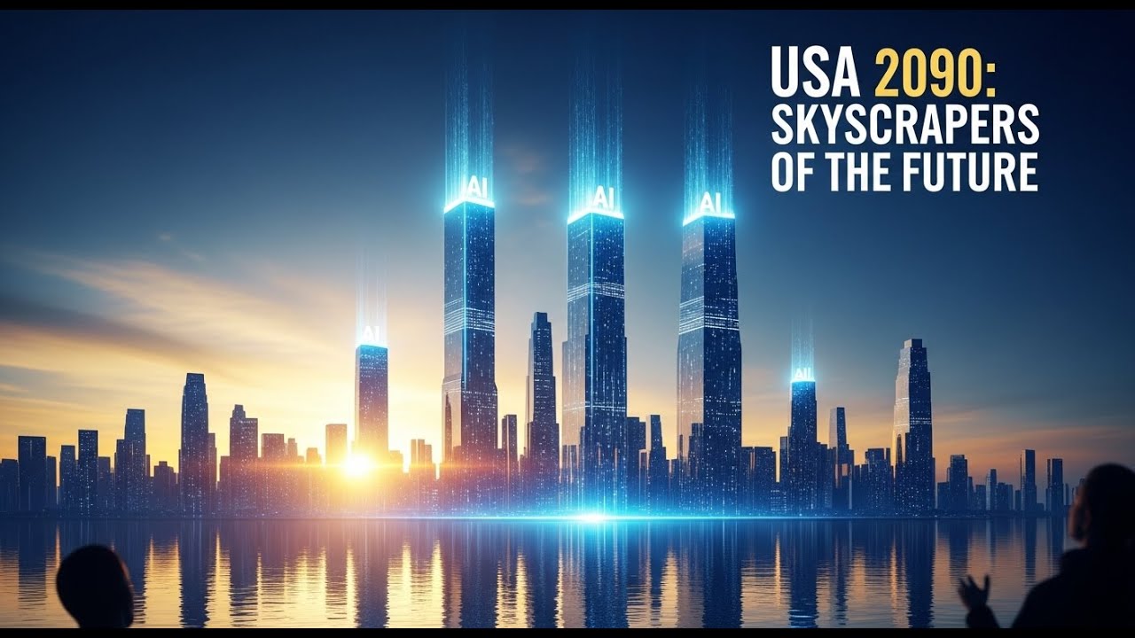 AI-Generated Skyscrapers of the Future (USA 2090) | Futuristic Cities ...