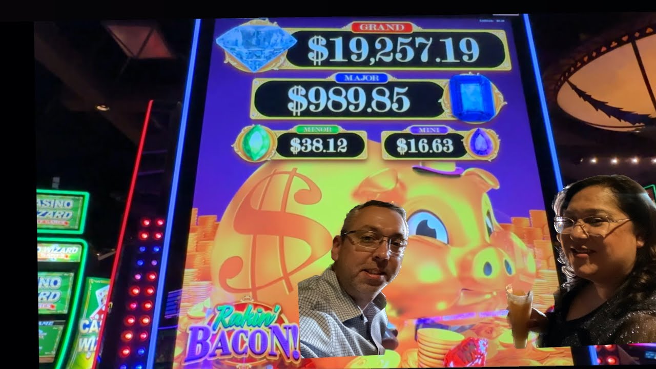 Rakin BACON with big win and free spin bonus - YouTube