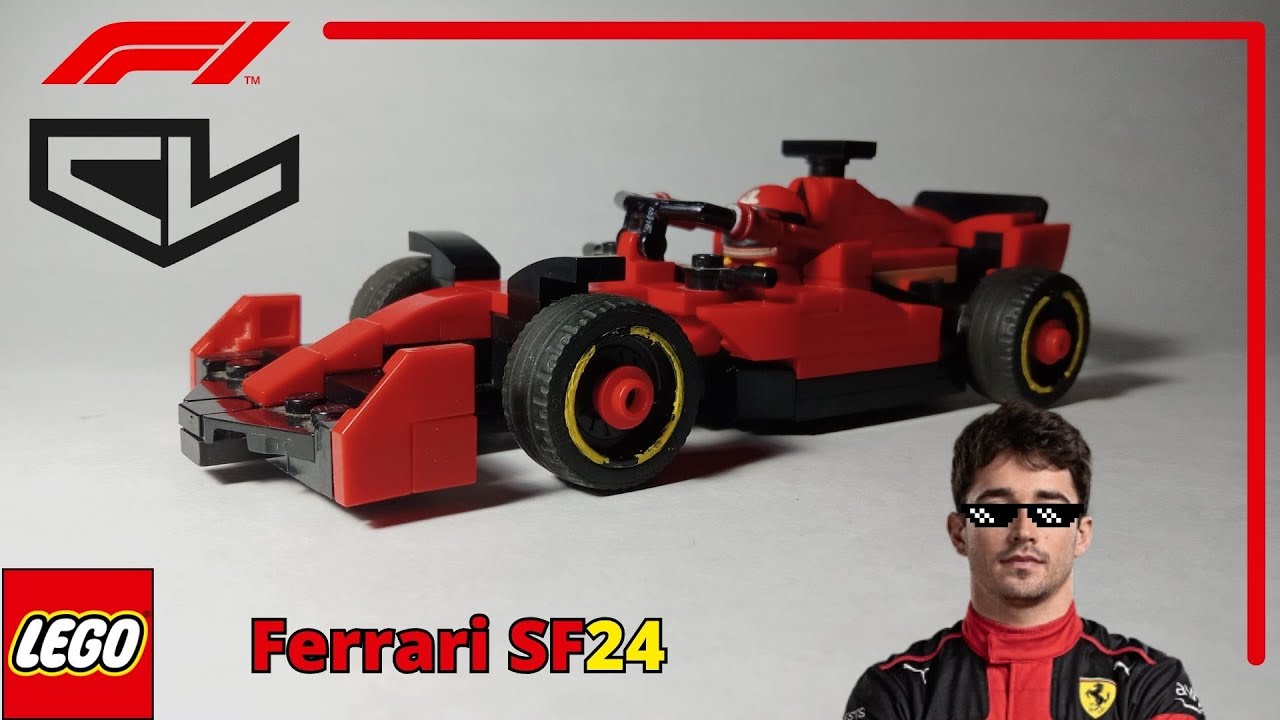Lego Ferrari SF24 || #lego #f1 #forzaferrari - YouTube