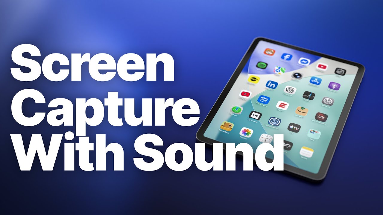 How to Screen Record on iPad WITH Sound (iPadOS 17/18/26 Tutorial ...