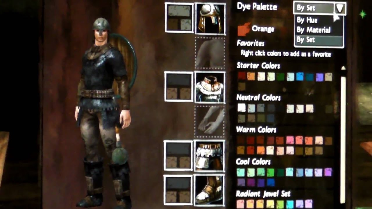 Guild Wars 2 - Dye system (demo) - YouTube
