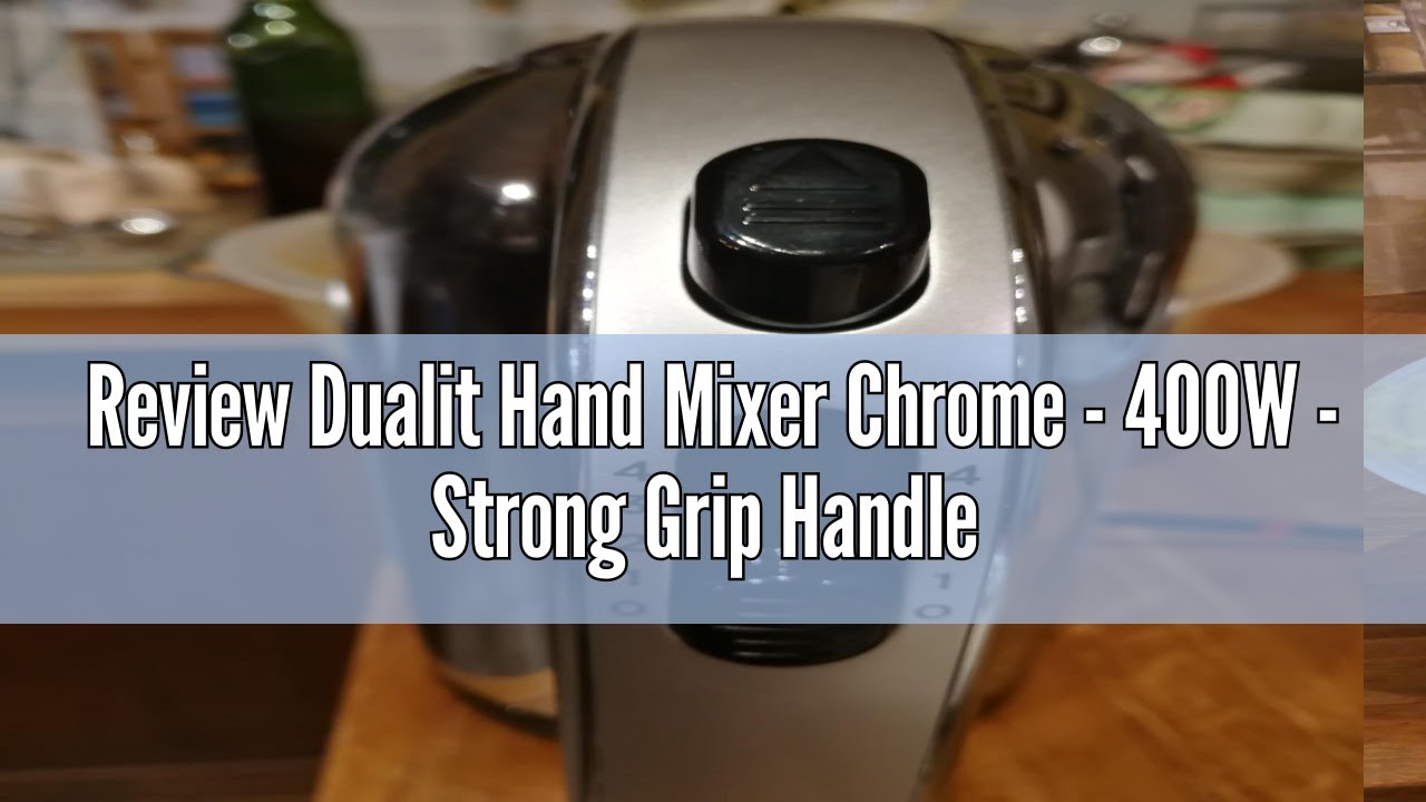 Hand Mixer Dualit | 400W, 4 Speed Settings, Retractable Cord | Ideal ...