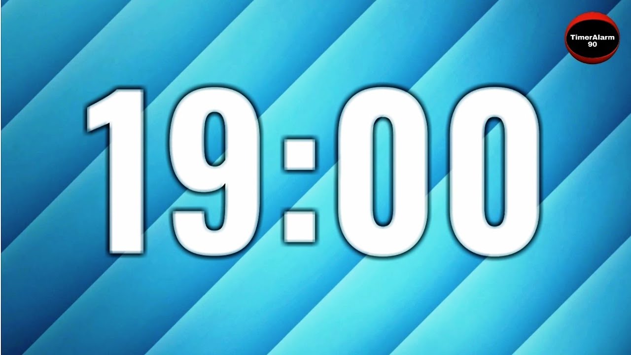 19 Minute Timer with Alarm - YouTube