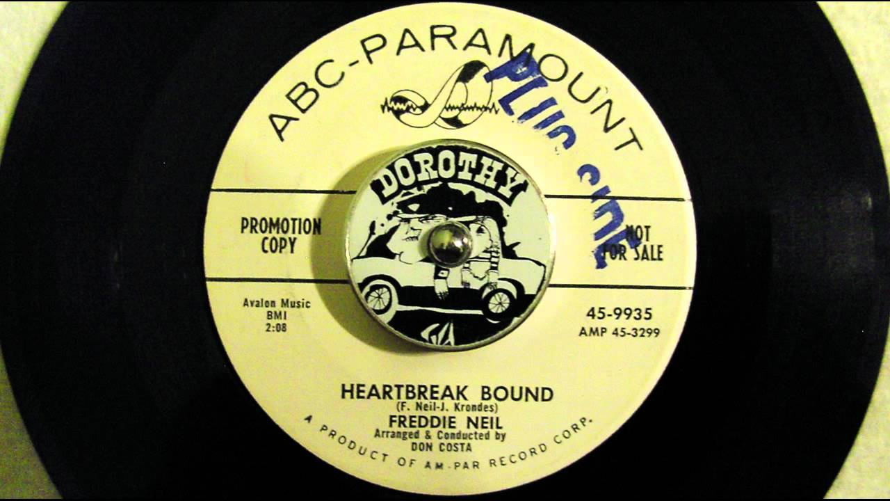FREDDIE NEIL - HEARTBREAK BOUND - YouTube
