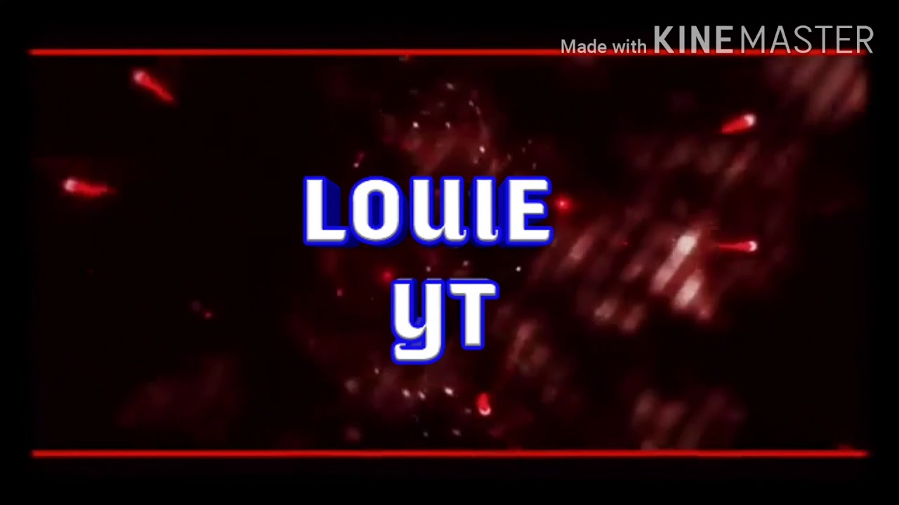 INTRO TEMPLATE (MADE WITH KINE MASTER) no text - YouTube