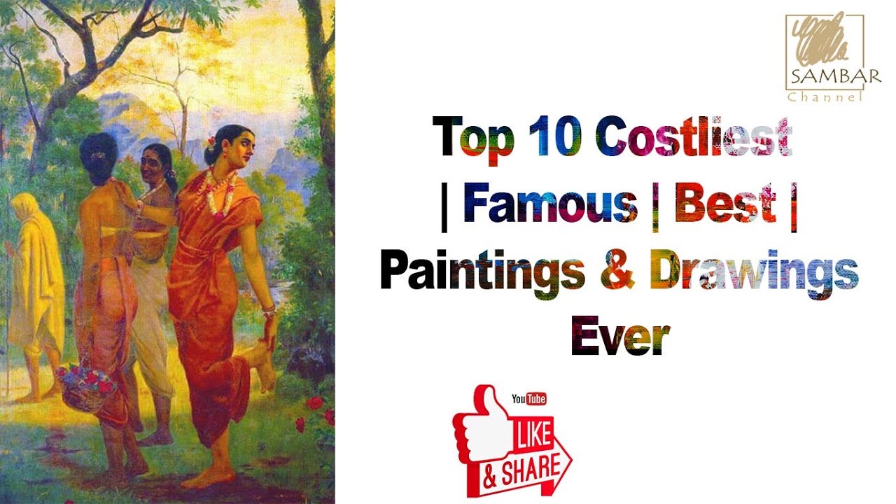 Top 10 Famous Painting | Costly | Expensive | Drawing | Art | ever in ...