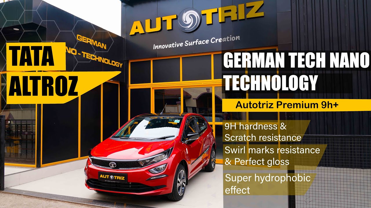 Tata Altroz l Car Detailing l Paint Protection l 9H Ceramic Coating l ...