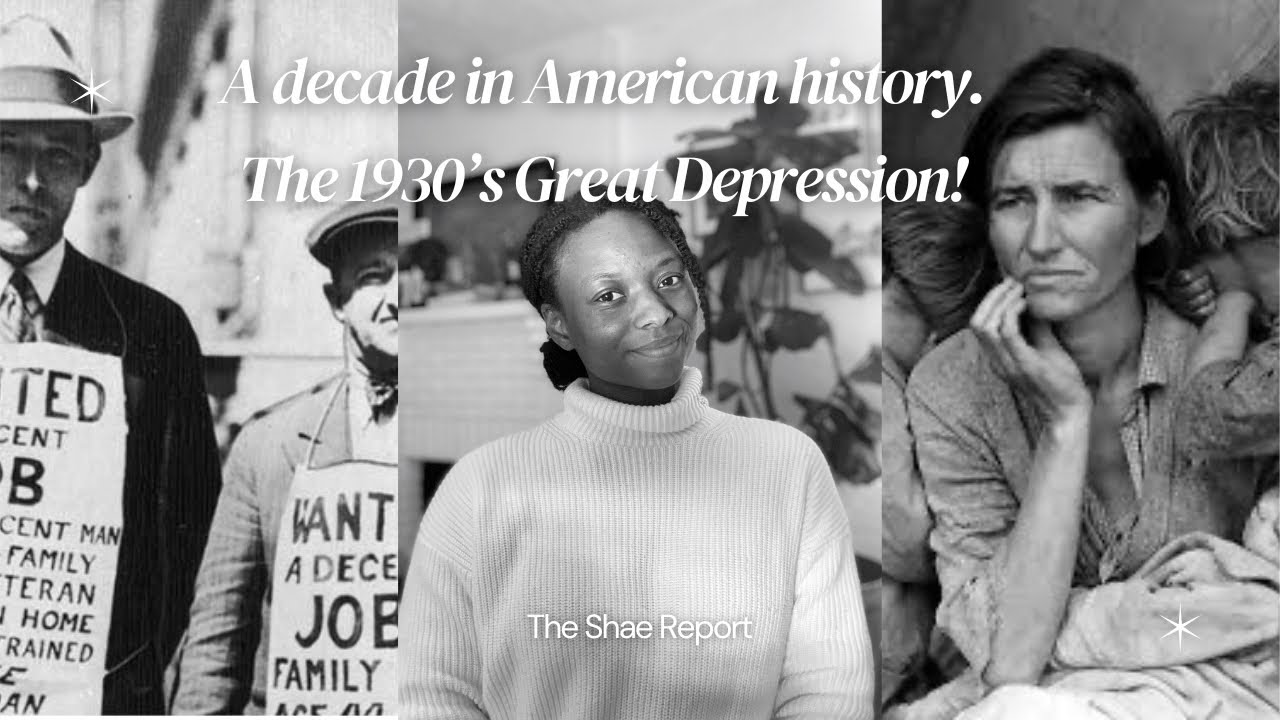 A decade in American history. The 1930’s Great Depression! - YouTube