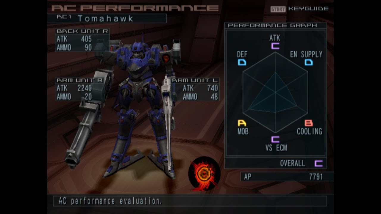 Armored Core AC Showcase - Tomahawk (AC Ninebreaker) - YouTube