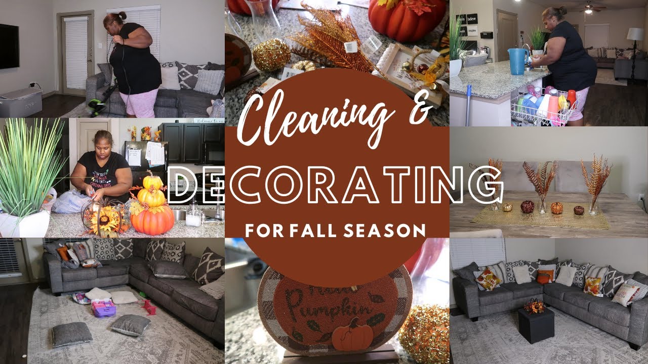 FALL CLEANING & DECORATING! | Getting Ready for Autumn/Fall Season ...