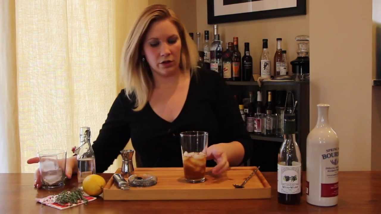 How to Make the Wayworn Road Cocktail - YouTube