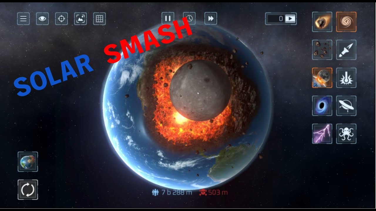 Playing Solar Smash For The First Time - YouTube