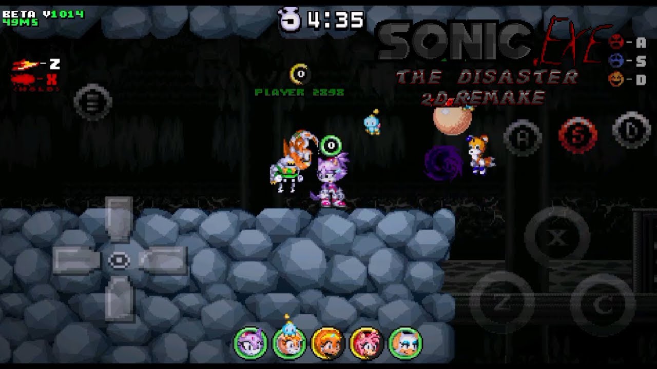Sonic.exe the disaster 2D Reamke Girls Mod cream demo Android port ...