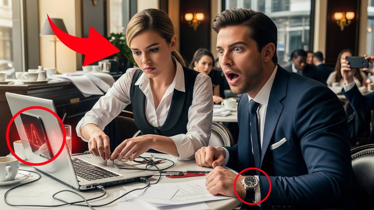 Waitress Fixes a Laptop in Seconds — The Billionaire Offers Her a ...