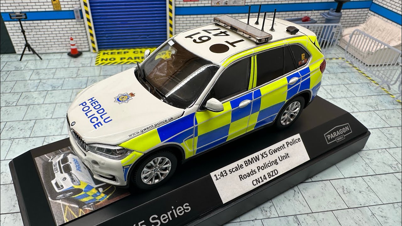 1:43 BMW X5 Heddlu Gwent Police RPU Model - YouTube
