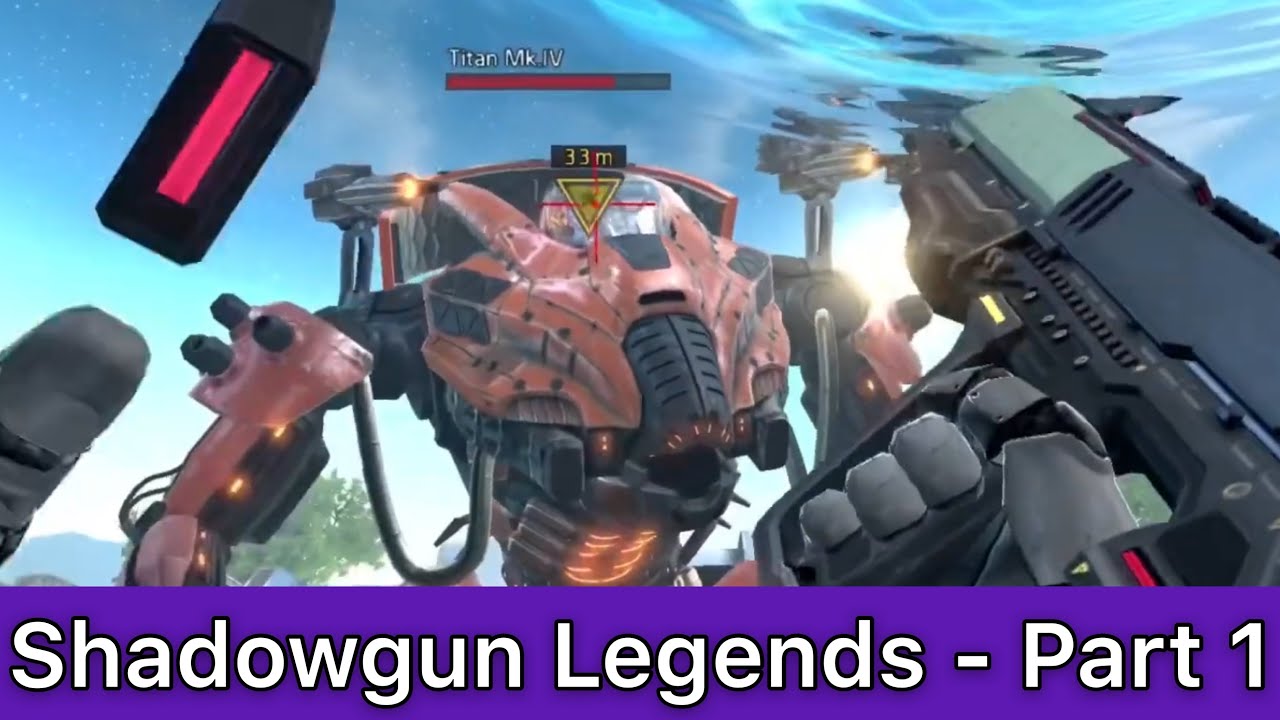 Gameplay: Part 1 - (Shadowgun Legends) - Toempsie - YouTube