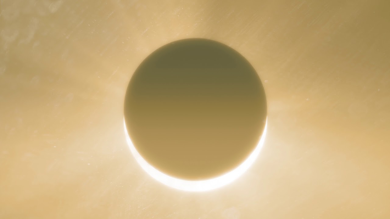What 90 Percent Of Totality Looks Like YouTube