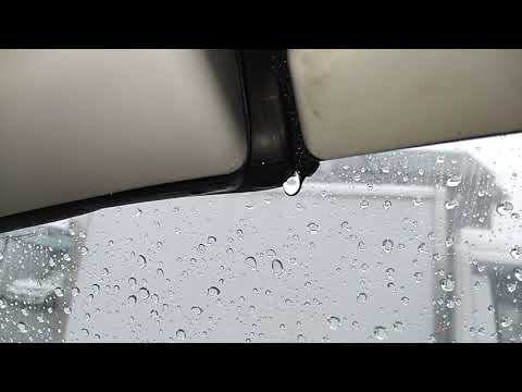 Micra C+C雨漏り　Rain leak of Micra C+C